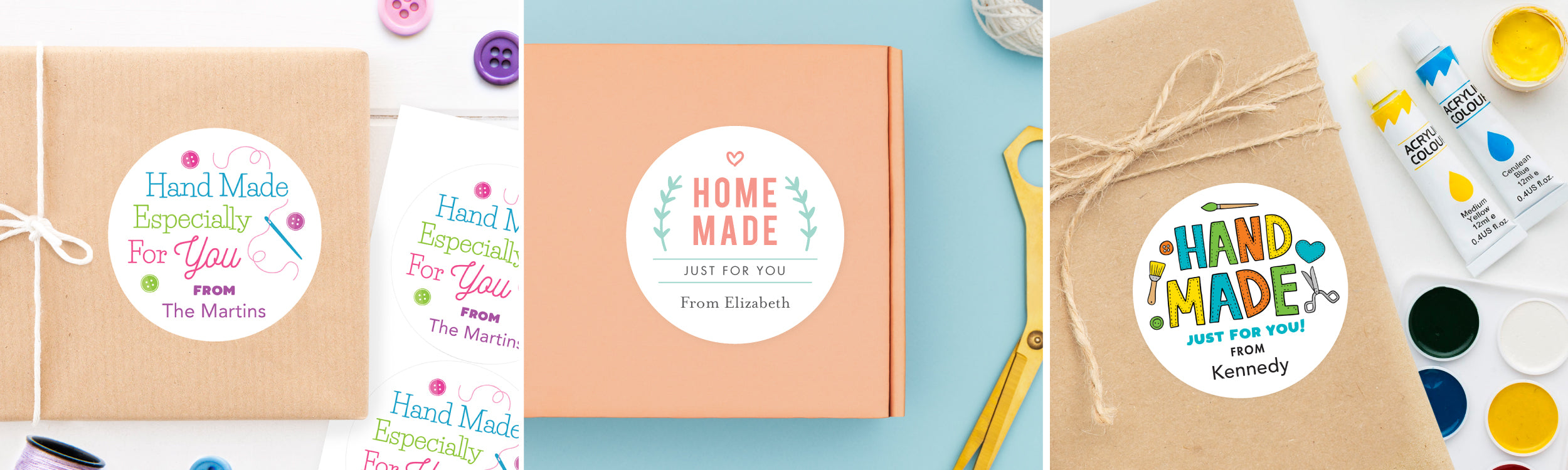 Handmade & Homemade Gift Labels – Chickabug