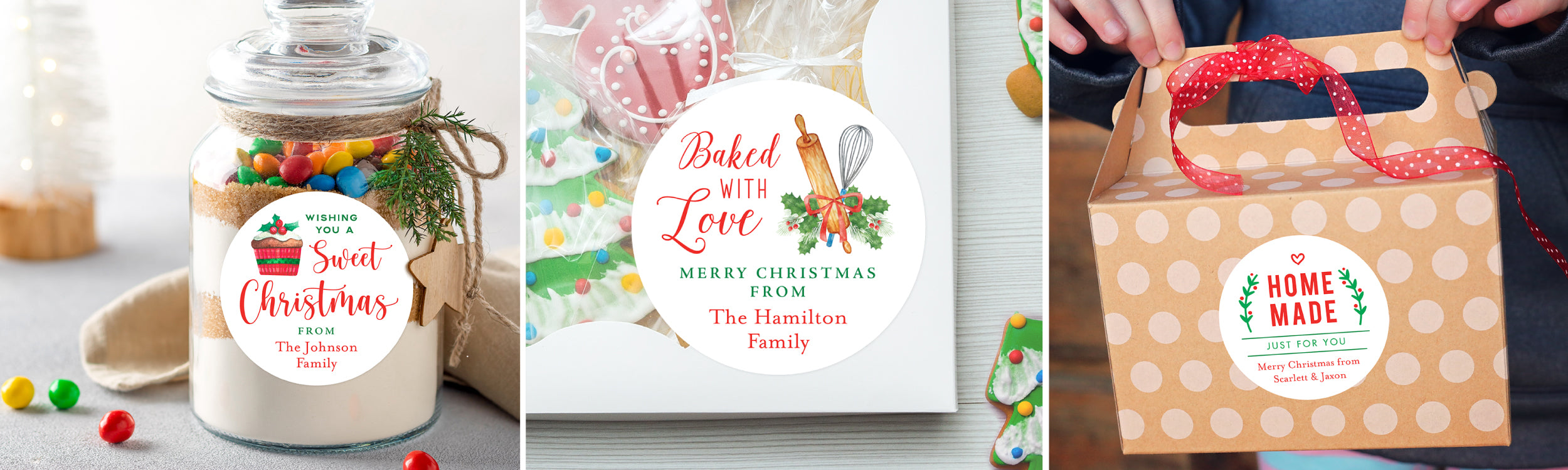 Christmas - Food & Baking Gift Labels – Chickabug