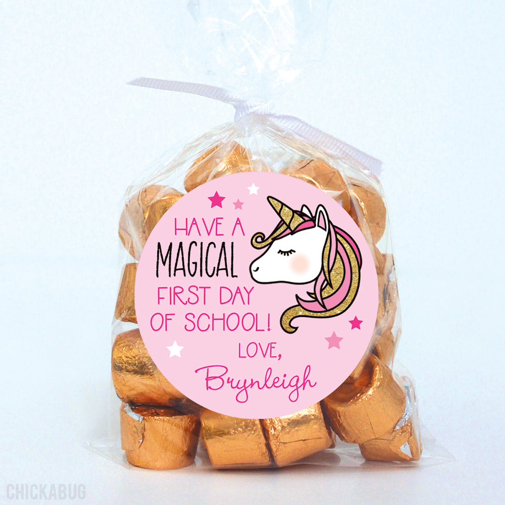 Unicorn Back to School Stickers – Chickabug